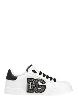 Dolce & Gabbana Calfskin Portofino Light Strobel Sneakers - Multicolor