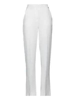 LIU •JO Straight-leg Twill Pants - White