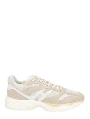 Hogan Leather Chunky Sneakers - White