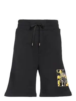Versace Cotton Bermuda Shorts - Black
