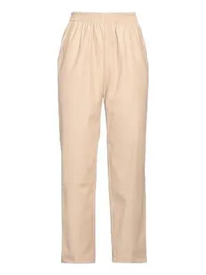 19.70 NINETEEN SEVENTY Straight-leg Coated Pants - Beige