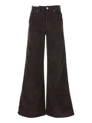 PT TORINO Cindy Corduroy Wide Leg Pants