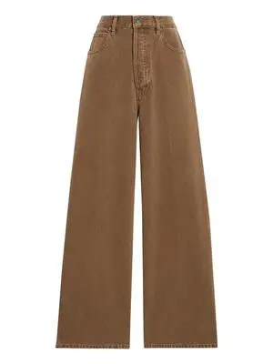 FRAME Le Low Baggy Wide-Leg Jeans
