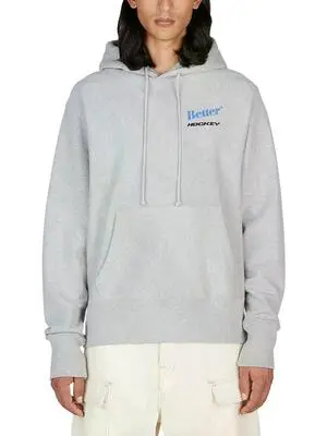 BETTER GIFT SHOP Graphic Hoodie - Grey