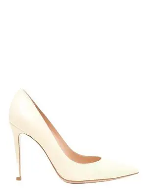 GIANVITO ROSSI 105mm Pointed-toe Stiletto Pumps - Neutrals