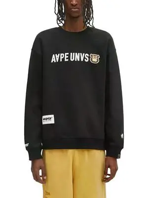 AAPE BY *A BATHING APE® Aaper Sweatshirt - Black