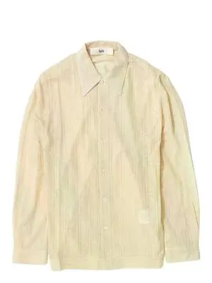 Séfr Ripley Buttoned-up Long-sleeve Shirt - Neutrals