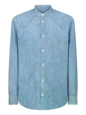 DONDUP Buttoned Denim Shirt - Blue