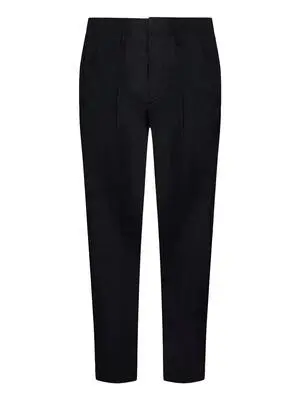 DONDUP Pleated Trousers - Black