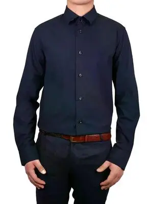Roberto Cavalli Long-sleeve Button-fastening Shirt - Blue