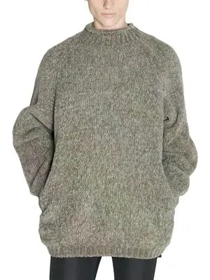 UNDERCOVERISM Mock-neck Wool Sweater - Grey