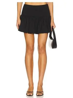 MORE TO COME Lara Mini Skirt - Black
