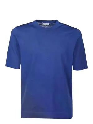 BALLANTYNE Short-sleeve Cotton T-shirt - Blue