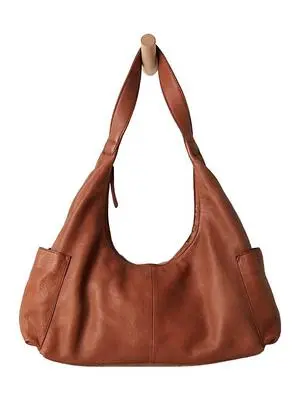 Free People Weho Slouchy Tote Bag - Cognac