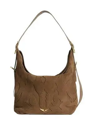 Zadig&Voltaire Jane Suede Bag - Brown