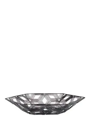 Natori Naga Hexagon Wire Tray - Black
