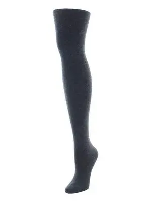 Natori Cashmere Sweater Tights - Black / Gray