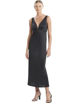 Natori Aphrodite Slip Dress - Black