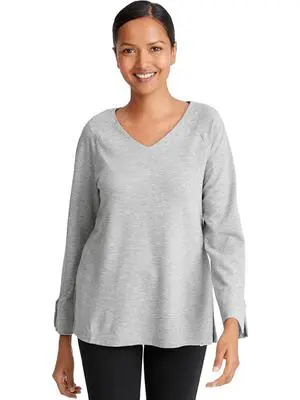 Natori Arm Access Shirt Gray