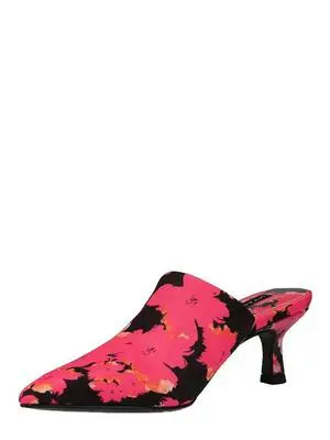 Natori Pointed Toe Mule Heel - Orange