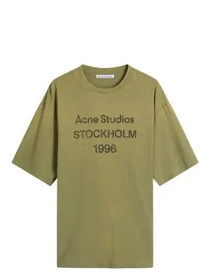 Acne Studios Exford U 1996 T-shirt - Olive Green