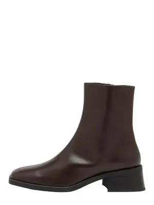 VAGABOND SHOEMAKERS Blanca Leather Ankle Boots - Chocolate