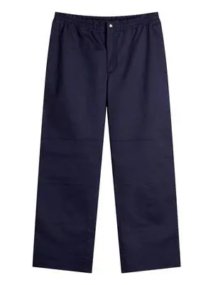Moncler Genius Stretch Cotton Gabardine Trousers - Navy