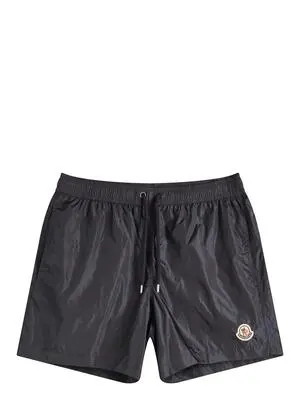 Moncler Logo Swim Shorts - Navy