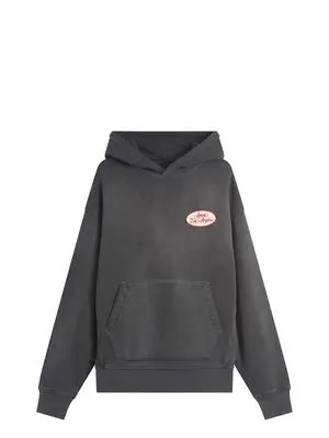 Amiri Station Patch Oversized Hoodie - Black