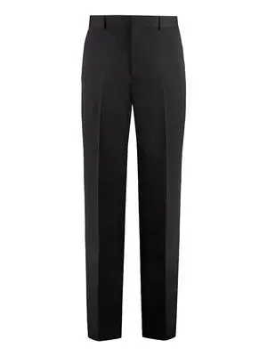 Gucci Wool Tailored Trousers - Brown