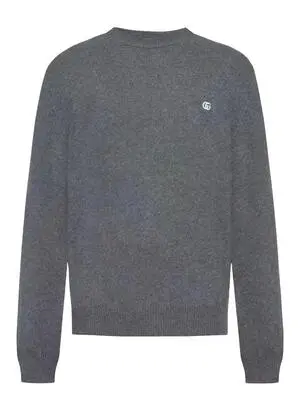 Gucci Embroidered Sweater - Grey