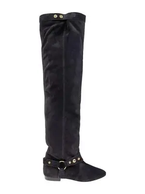Isabel Marant Slouch Knee-high Boots - Blue