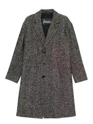 Herno Single-breasted Coat - Black