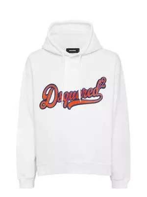 Dsquared2 Logo-patch Hoodie - White