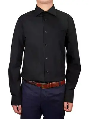 ROBERTO CAVALLI Logo-embroidered Shirt