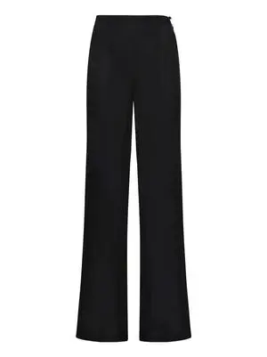 TALLER MARMO Marlene Centre-seam Trousers - Black