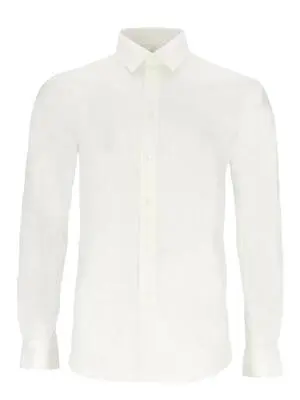 Scotch & Soda Long-sleeve Button-down Shirt - White