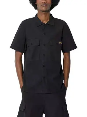 STAN RAY Chest-pocket Short-sleeve Shirt - Black