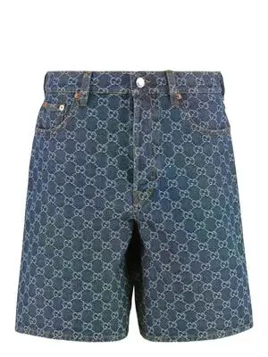 Gucci Denim Shorts - Blue