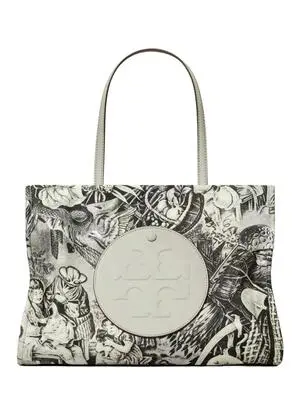 Tory Burch Ella Chain Printed Tote - Grey