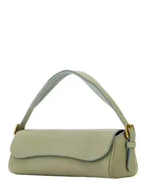 J & M DAVIDSON Bonny Leather Tote Bag - Green