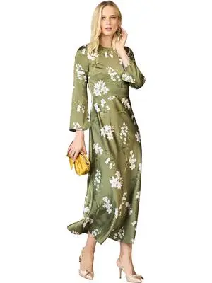 Sachin & Babi Tyra Floral Print Maxi Dress - Moss Formosa