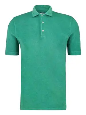 Fedeli Cotton Polo Shirt - Green
