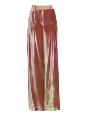 LETHICIA BRONSTEIN Alda Pleated Trousers - Pink