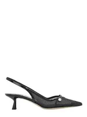 JIMMY CHOO 45mm Amita Slingback Pumps - Black