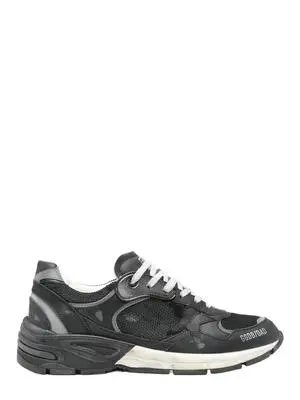 GOLDEN GOOSE Dad-star Leather Sneakers - Black