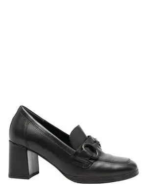 Gabor 60mm Chain-detail Pumps - Black