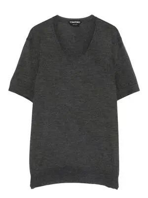 TOM FORD Short-sleeve T-shirt - Grey