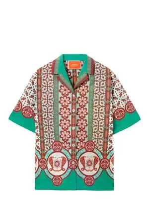 La DoubleJ Patterned Shirt - Green