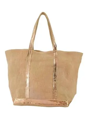 Vanessa Bruno Sequin-trimmed Cabas Tote - Neutrals